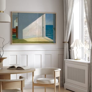 Edward Hopper Rooms by the Sea (1951) Poster, Edward Hopper Print ...