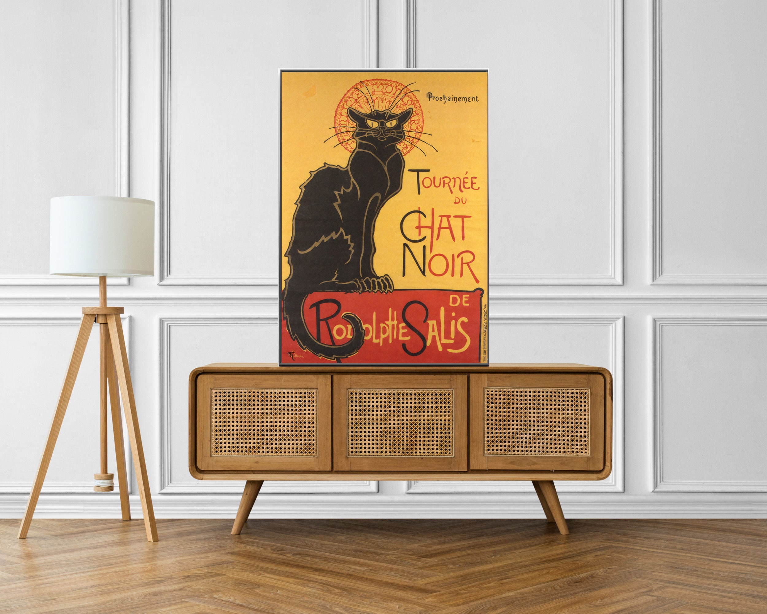 Vintage Poster Tournee Du Chat Noir Le Chat Noir Print Cat - Etsy Australia