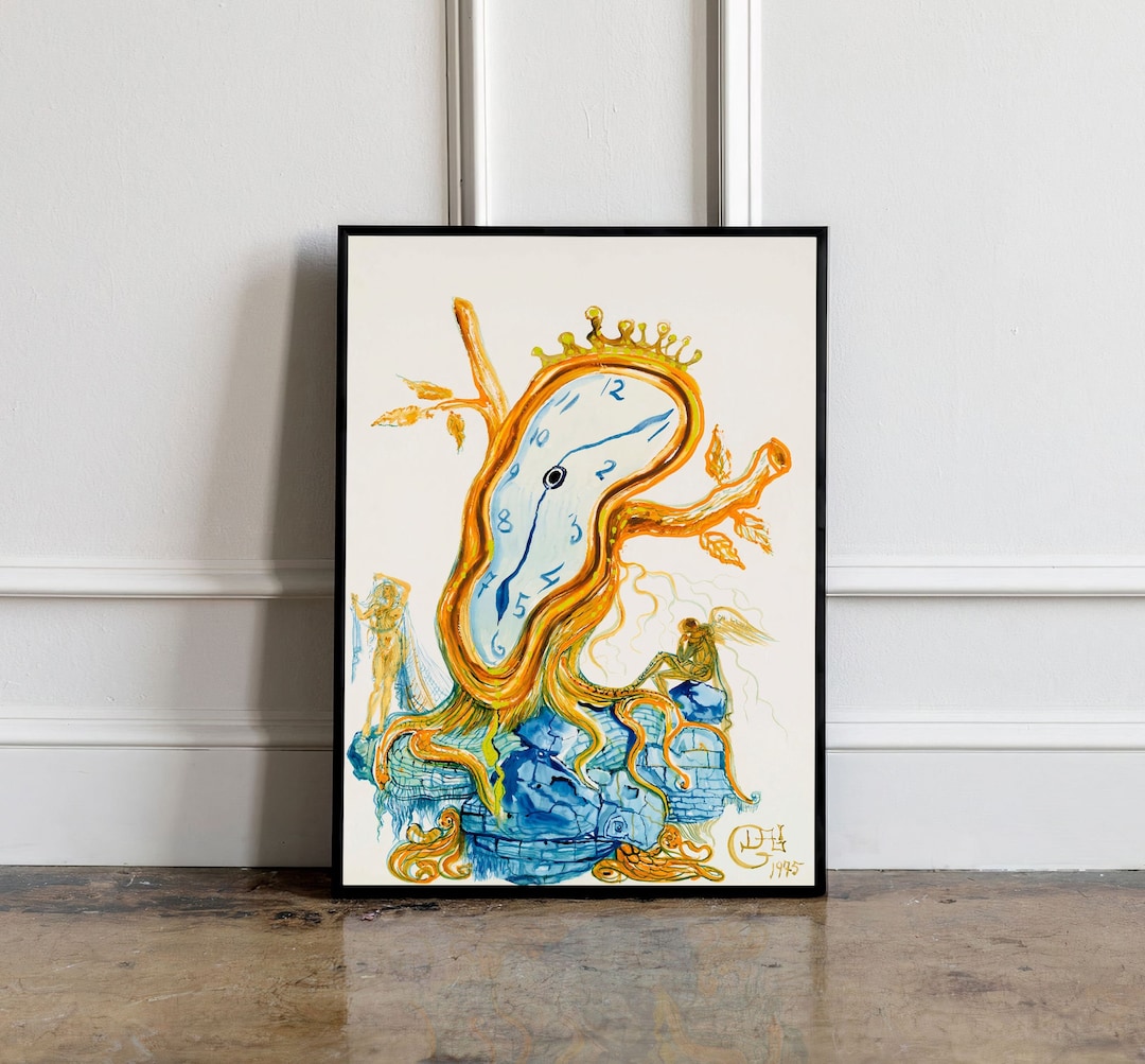 Salvador Dali Print, Salvador Dali Exhibition Poster, Dali Wall Decor ...