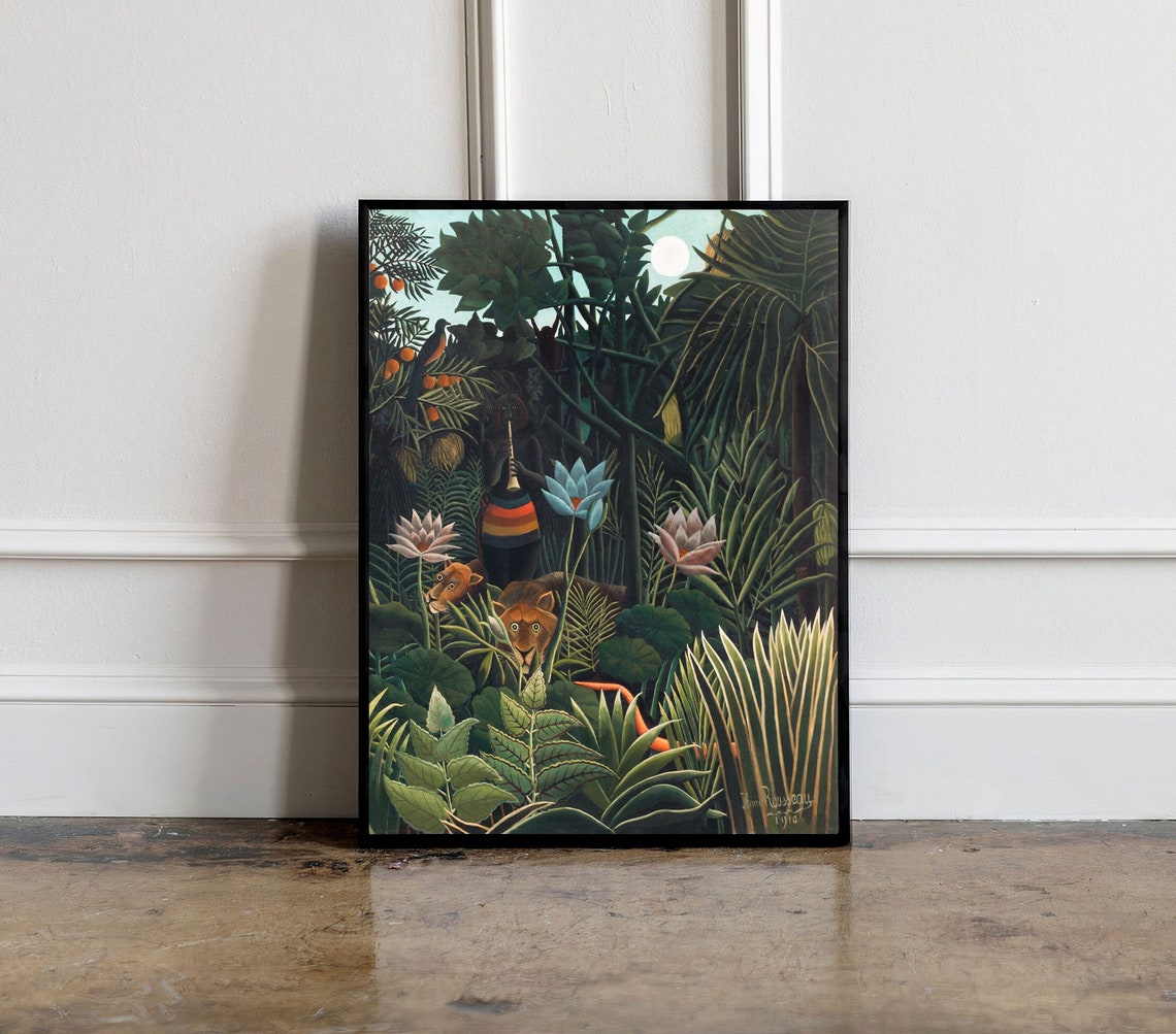 Henri Rousseau the Dream Poster Henri Rousseau Print Henri - Etsy