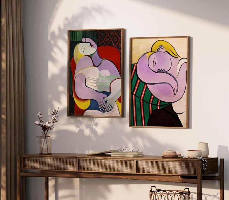SET OF 2 Pablo Picasso Exhibition Posters, Pablo Picasso Exhibition ...