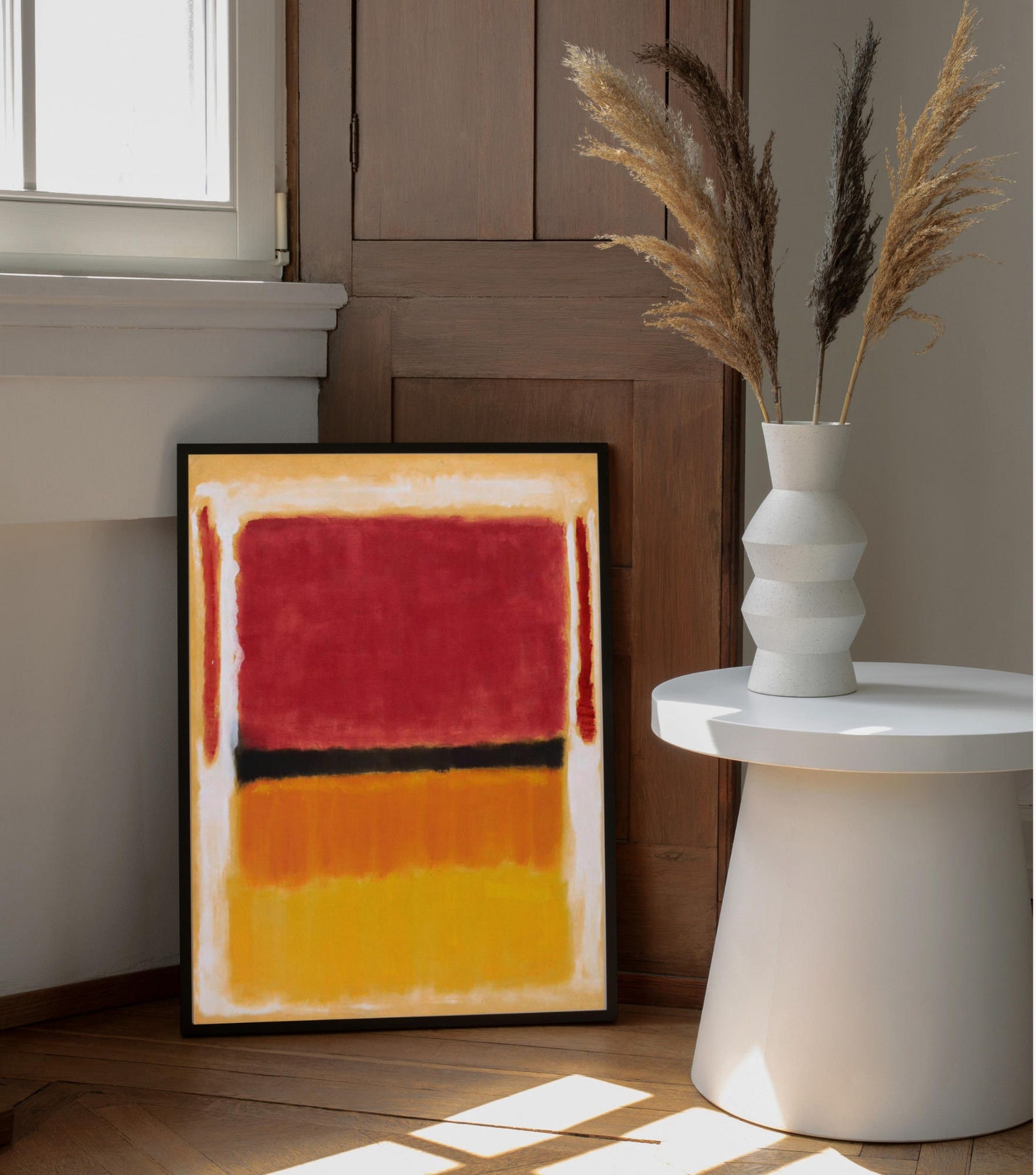Mark Rothko Exhibition Poster, Mark Rothko Art Print, Abstract Art ...