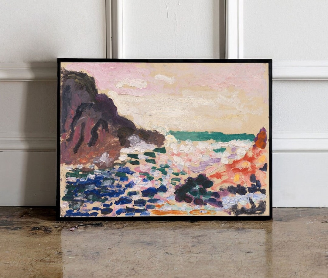 Marine by Henri Matisse Poster, Henri Matisse Exhibition Print, Henri ...