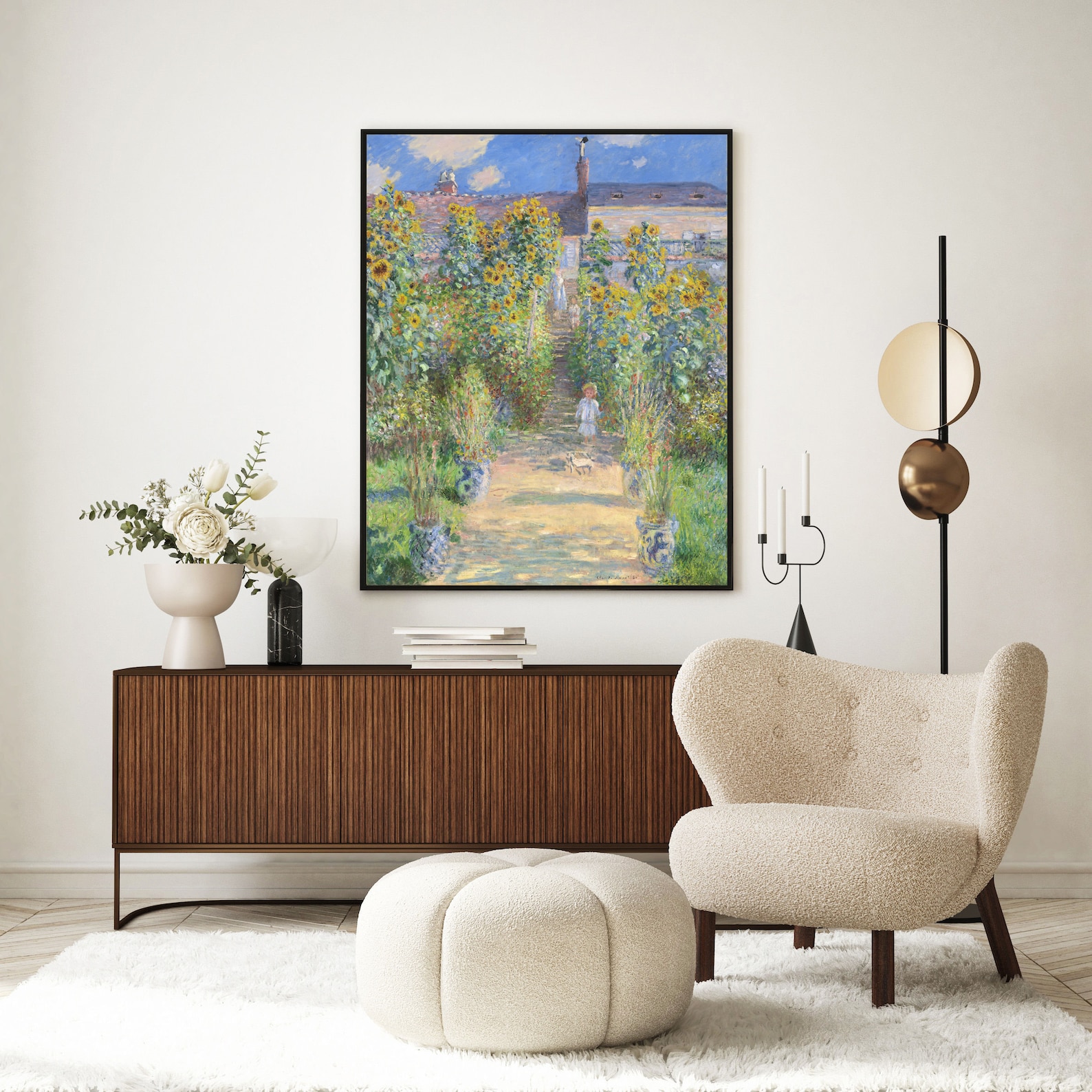 Claude Monet Exhibition Poster Claude Monet Exhibition Print - Etsy