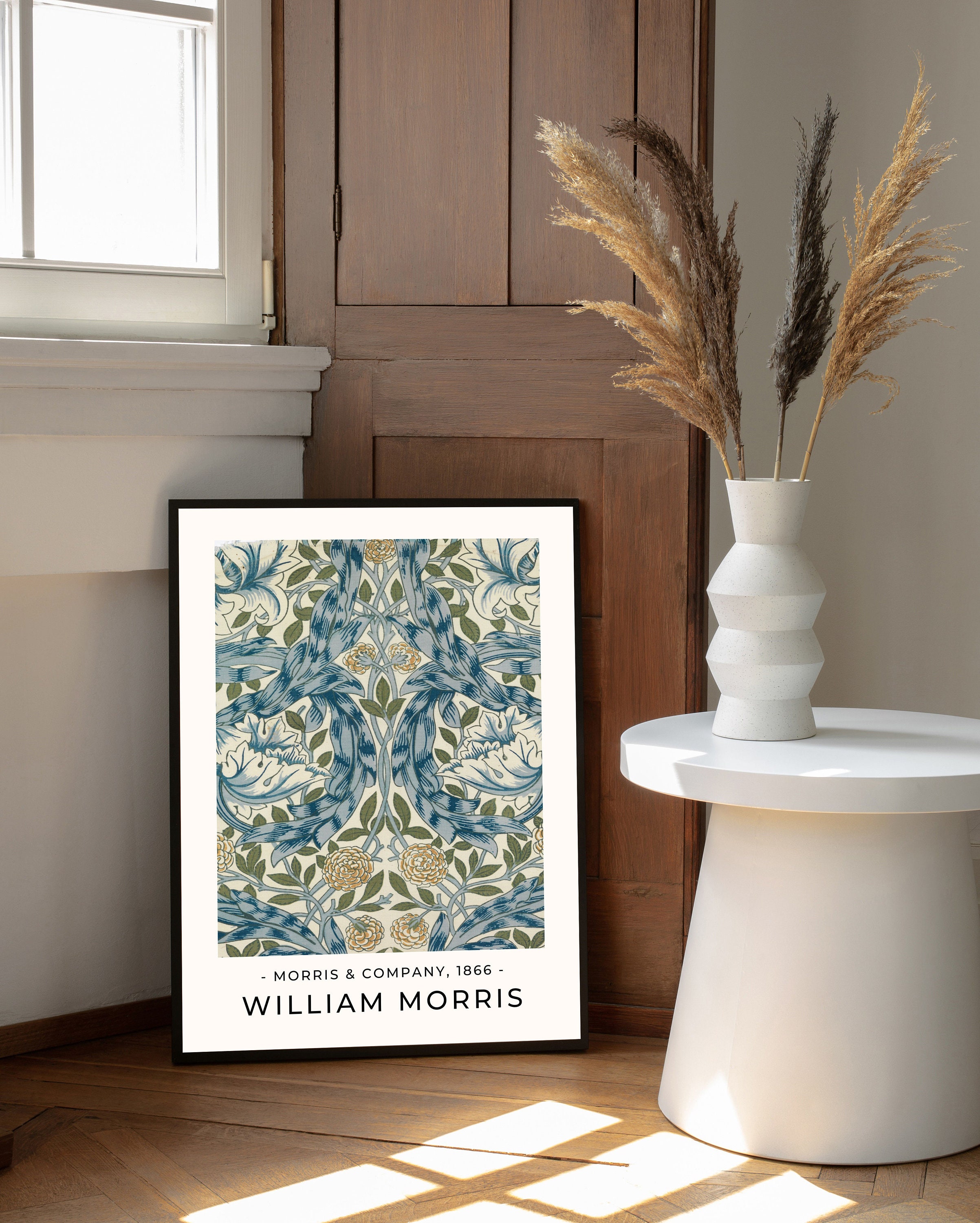 William Morris Poster, William Morris Print, William Morris Blue Art ...