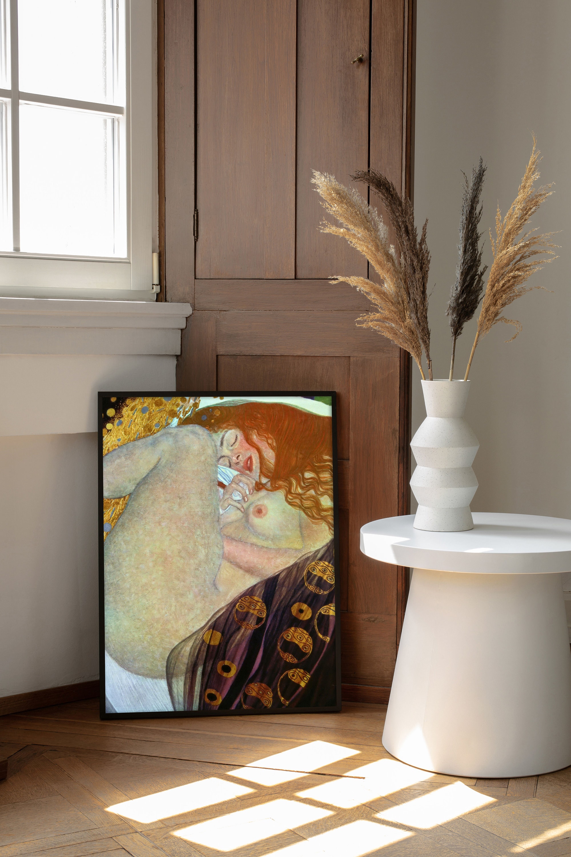 Gustav Klimt Poster Gustav Klimt Wall Art Gustav Klimt Danae - Etsy