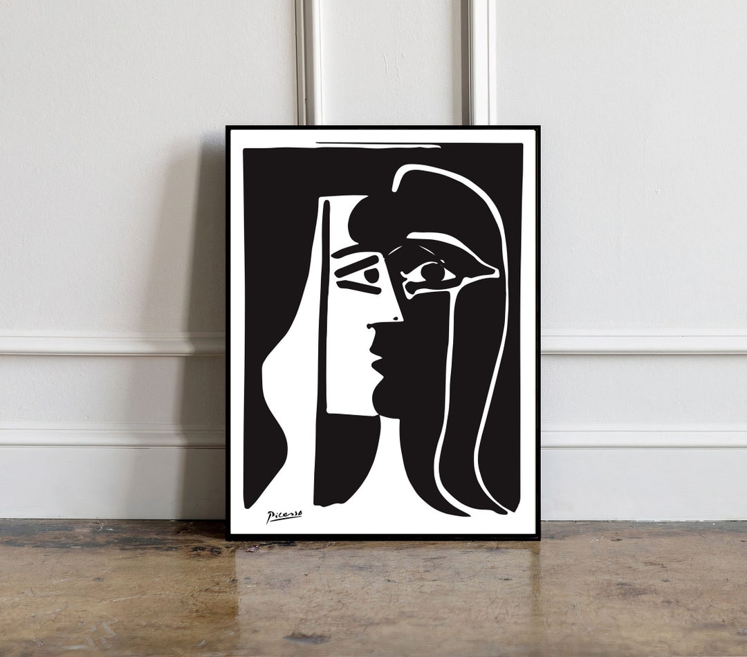 Picasso - Female Print, Pablo Picasso Exhibition Poster, Picasso ...