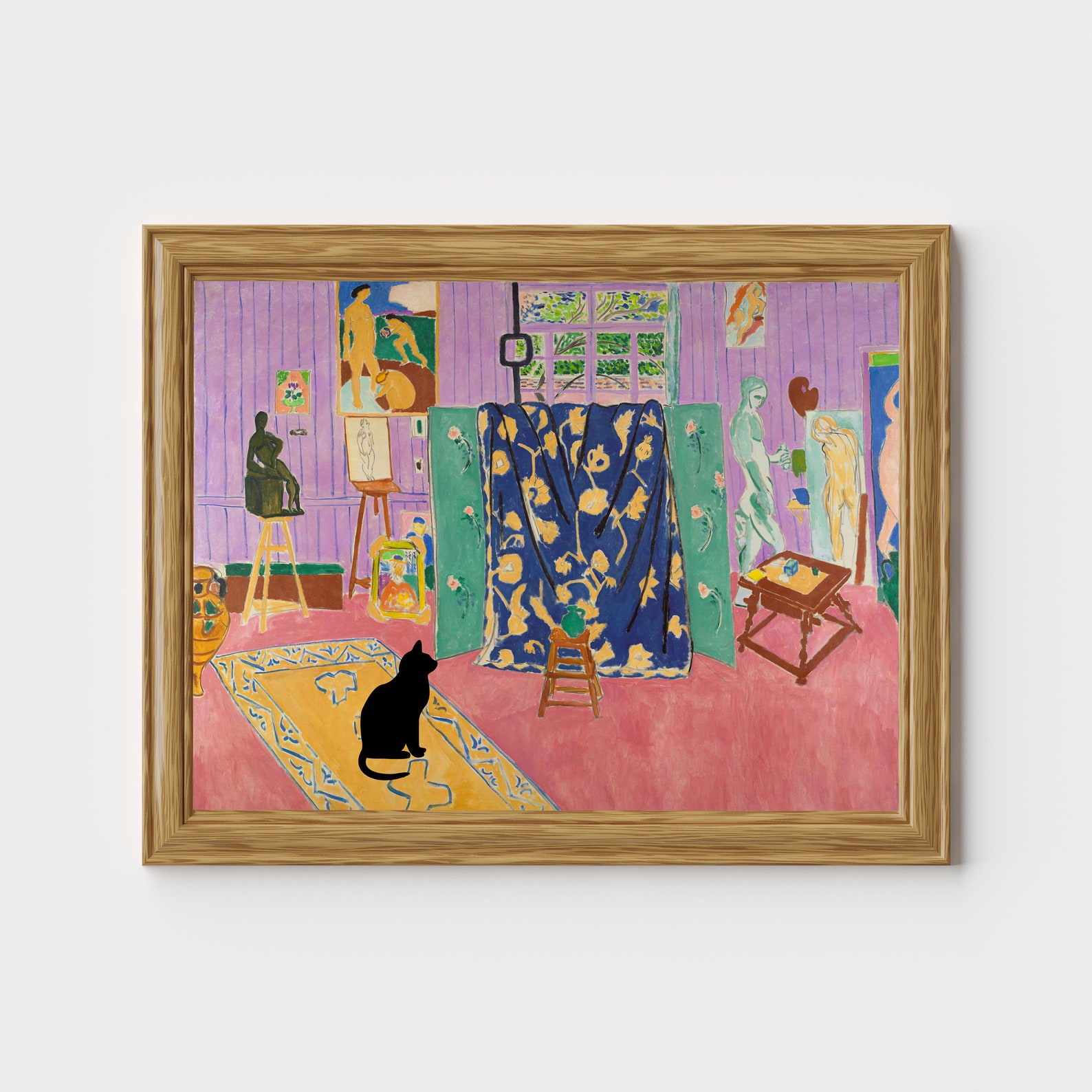 Henri Matisse Pink Studio 1911 Poster, Henri Matisse Poster, Exhibition ...