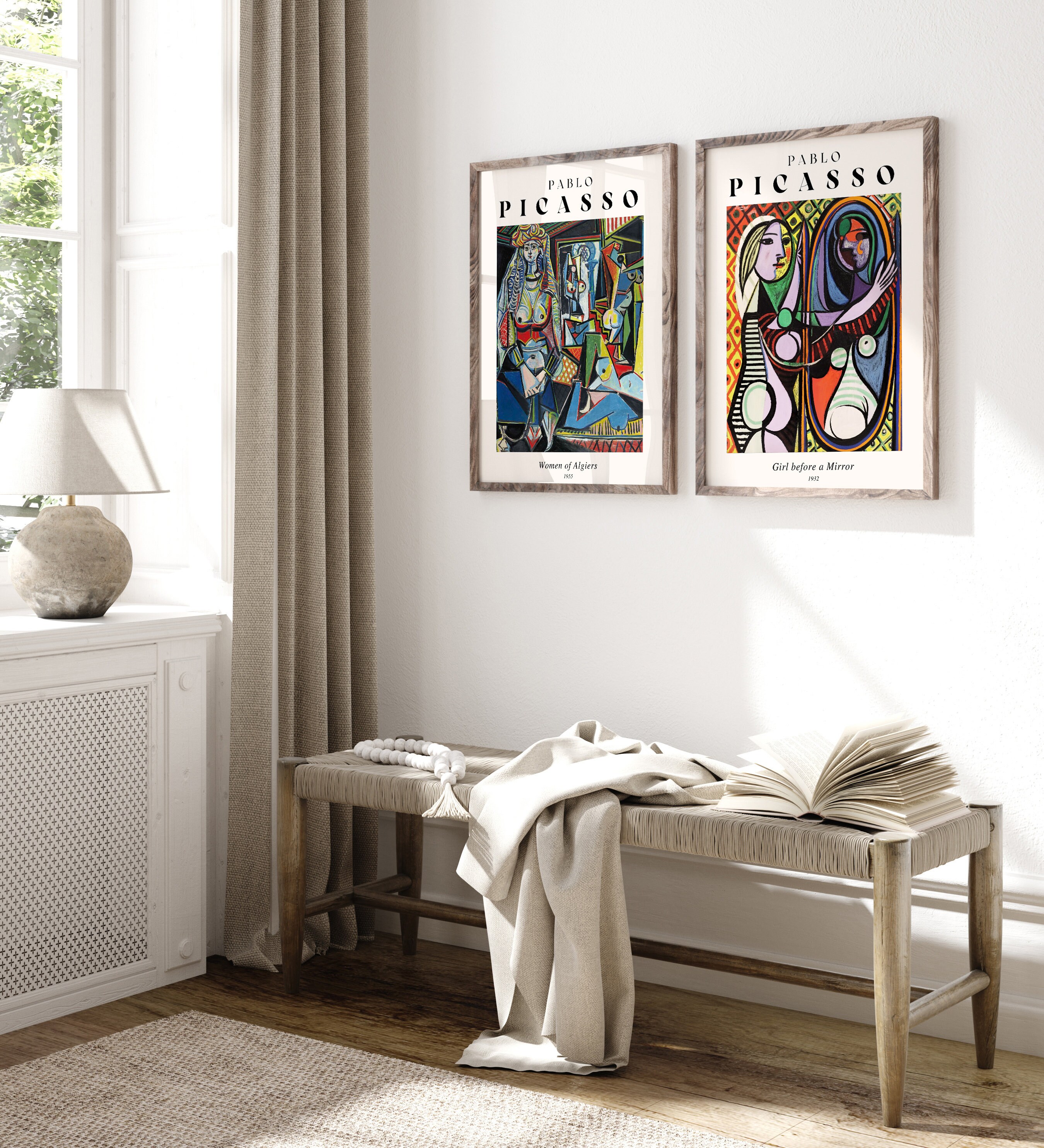 SET OF 2 Pablo Picasso Exhibition Posters, Pablo Picasso Exhibition ...