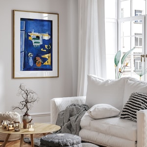 Henri Matisse Window at Tangier Poster, Henri Matisse Wall Art, Henri ...