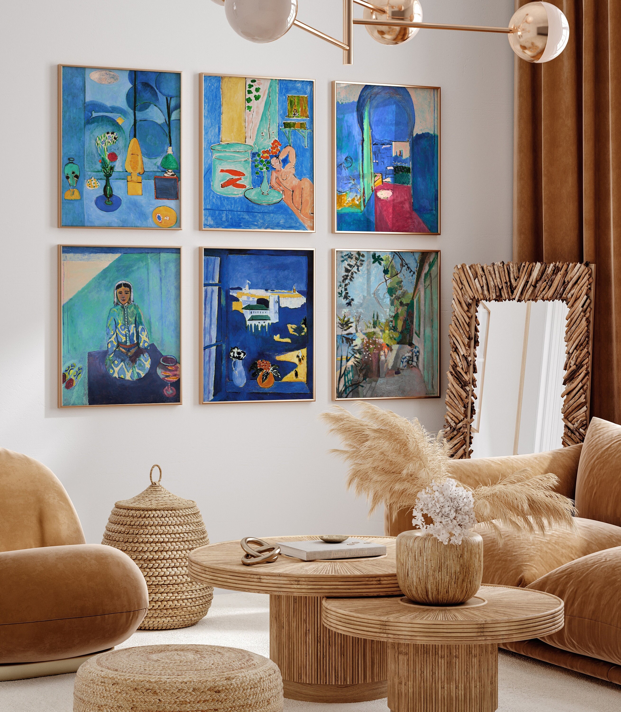 Set of Henri Matisse Exhibition Poster, Henri Matisse Exhibition Print ...