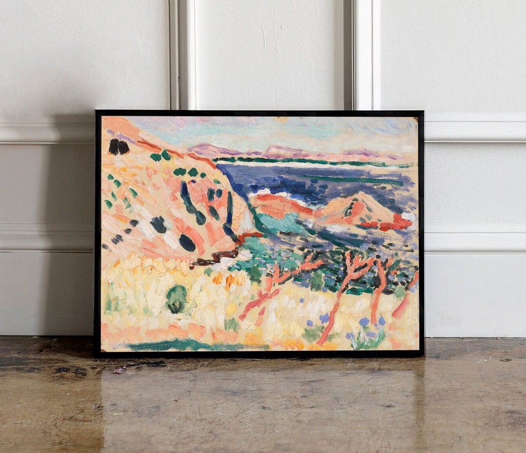 Henri Matisse Marine Seascape Poster, Henri Matisse Exhibition Print ...