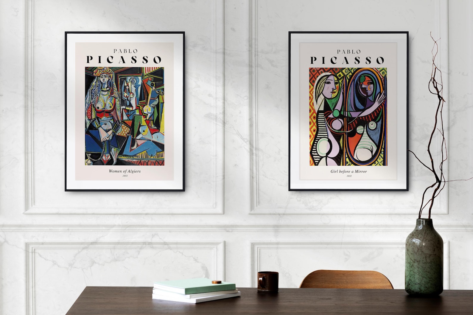 SET OF 2 Pablo Picasso Exhibition Posters, Pablo Picasso Exhibition ...
