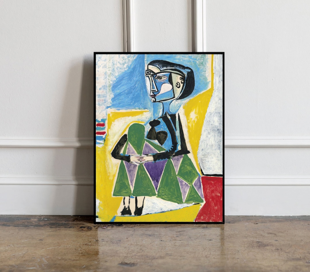 Picasso - Female Print, Pablo Picasso Exhibition Poster, Picasso ...