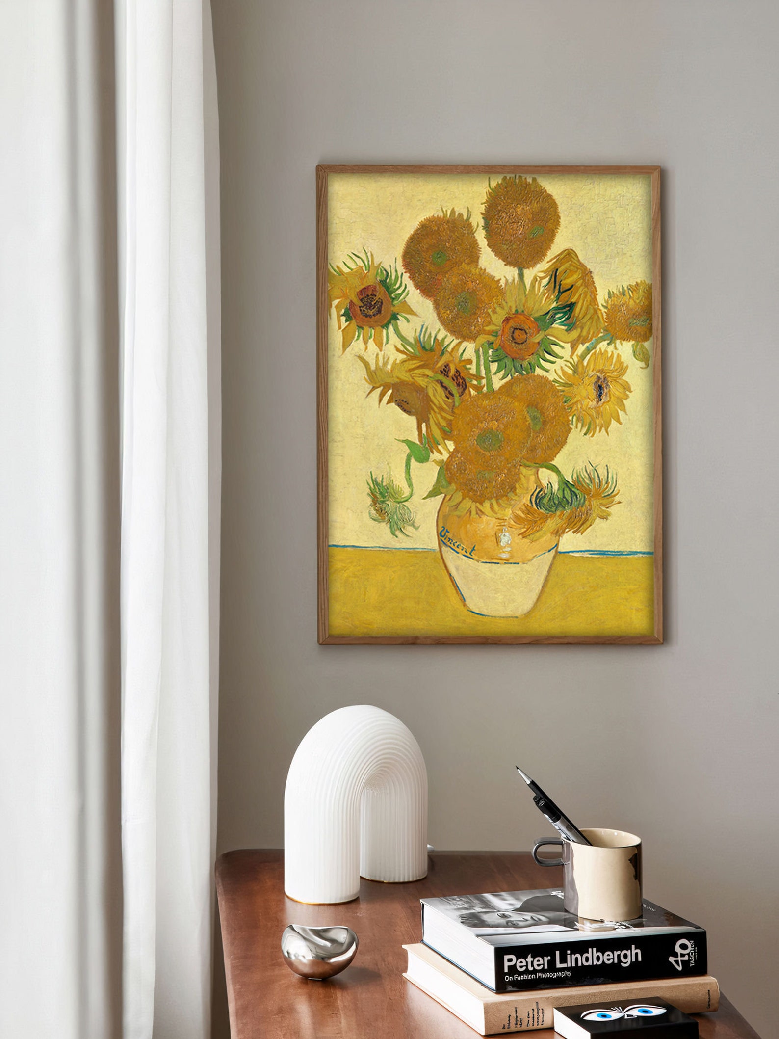 Vincent Van Gogh Sunflowers Print Van Gogh Exhibition Poster | Etsy