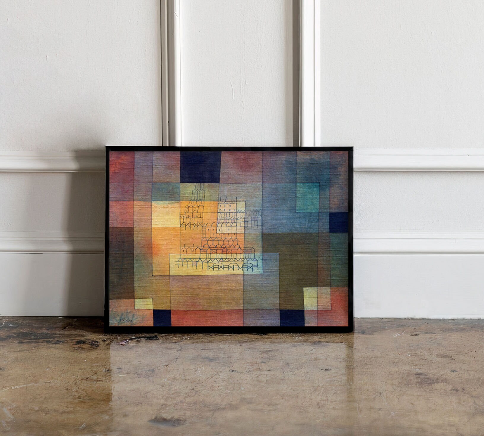 Paul Klee Polyphonic Architecture 1930 Print Paul Klee - Etsy UK