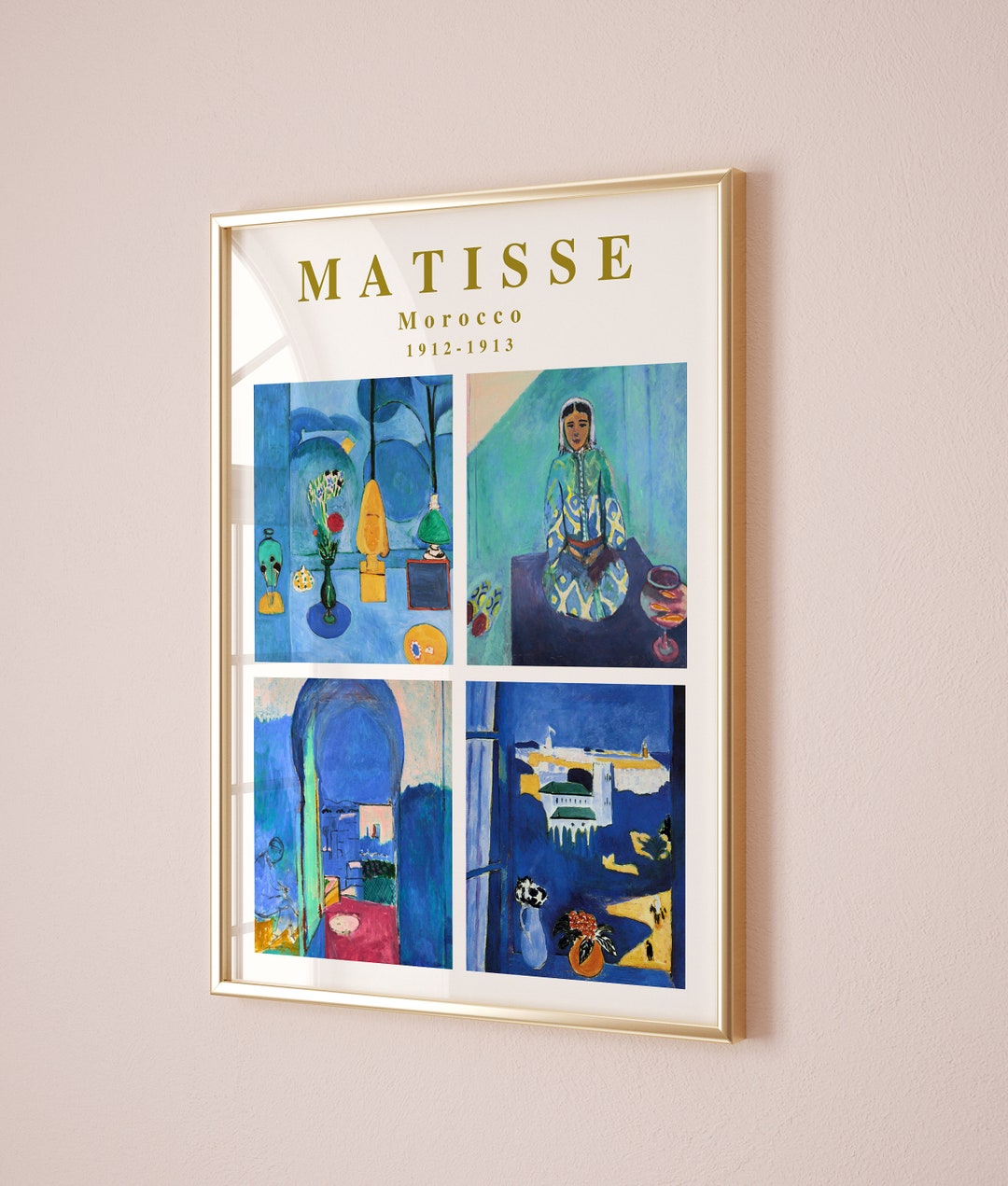Henri Matisse Poster, Matisse Maroco Poster, Matisse Wall Art Decor ...