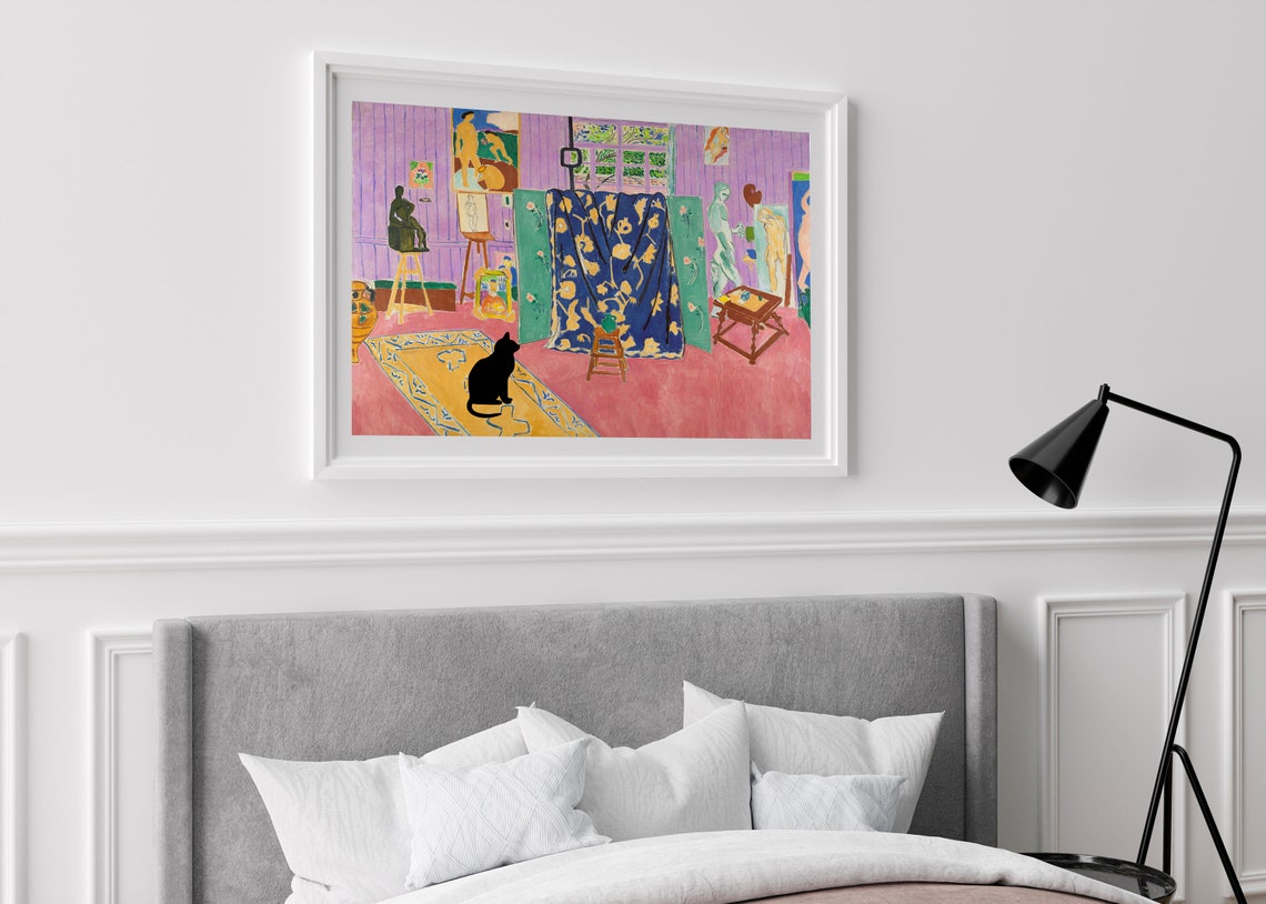 Henri Matisse Pink Studio 1911 Poster, Henri Matisse Poster, Exhibition ...