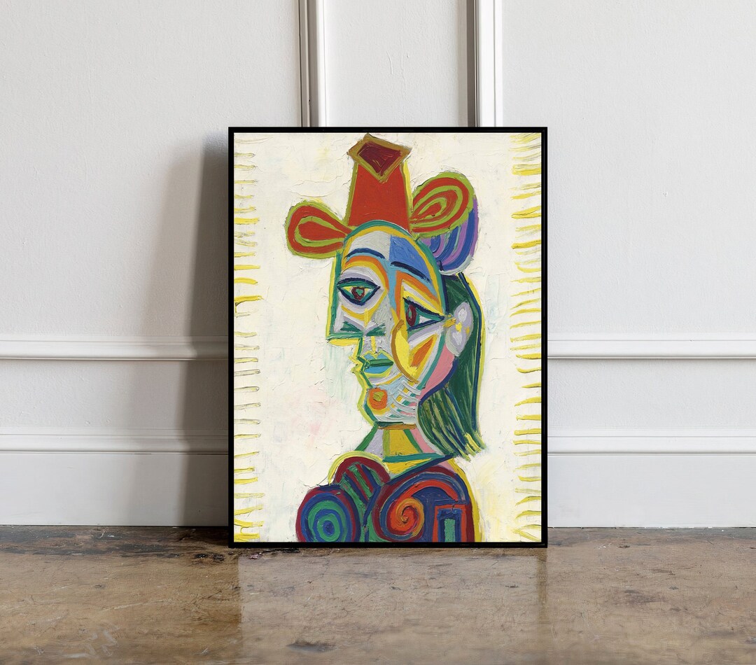 Picasso - Female Print, Pablo Picasso Exhibition Poster, Picasso ...