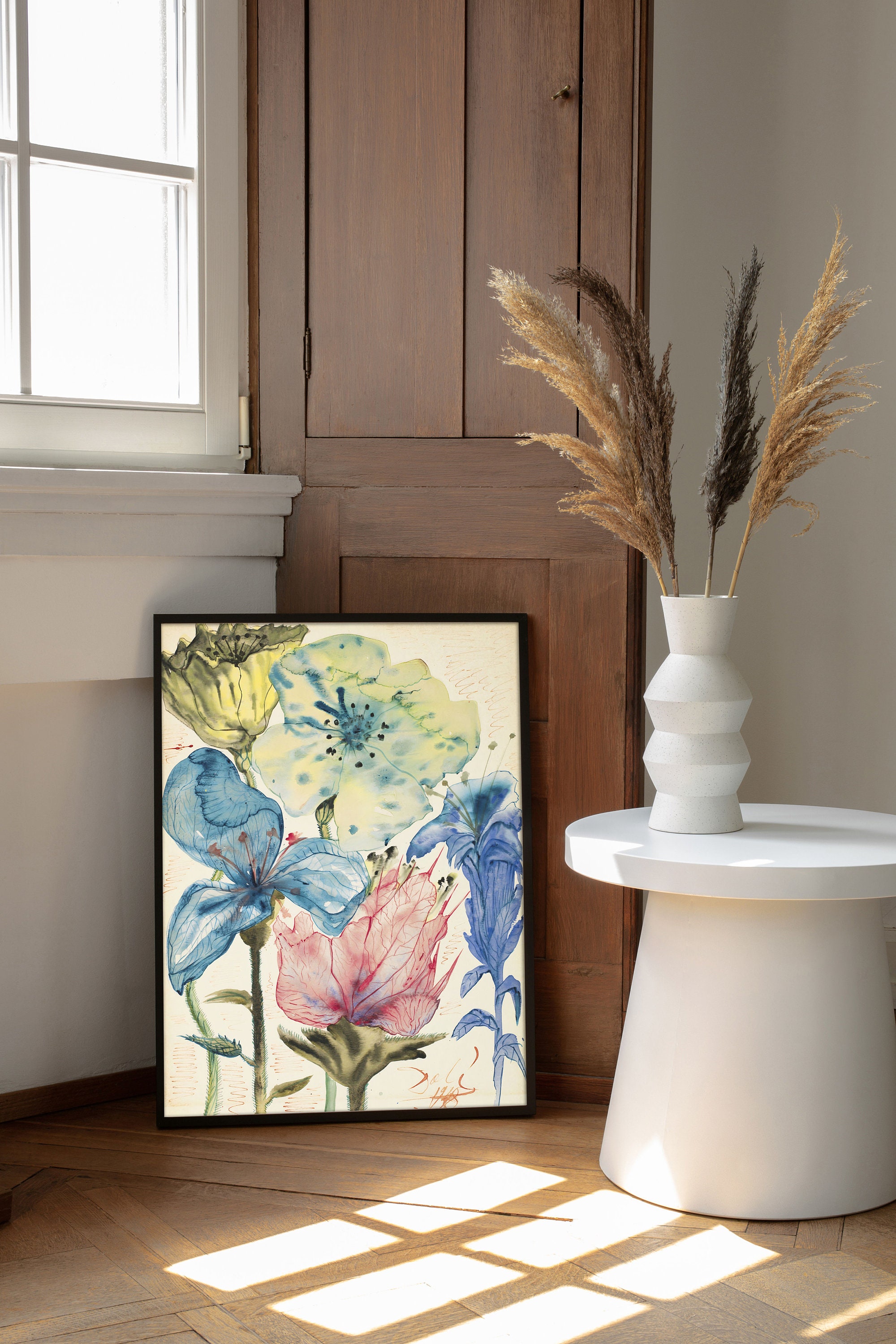 Salvador Dali Fleurs 1948 Print Salvador Dali Exhibition - Etsy