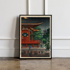 Tsuchiya Koitsu Japanese Vintage Woodblock Poster, Tsuchiya Koitsu ...