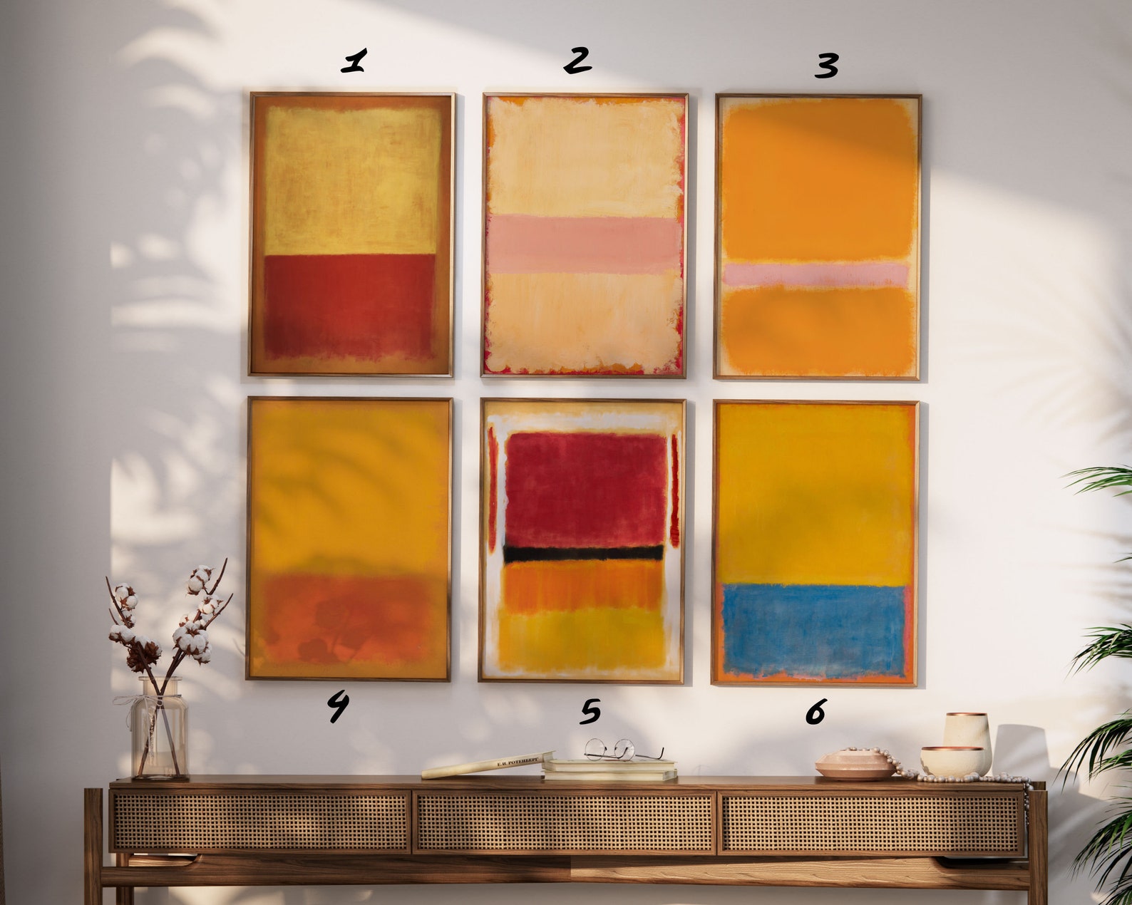 Mark Rothko Poster Set Mark Rothko Exhibition Print Mark - Etsy Australia