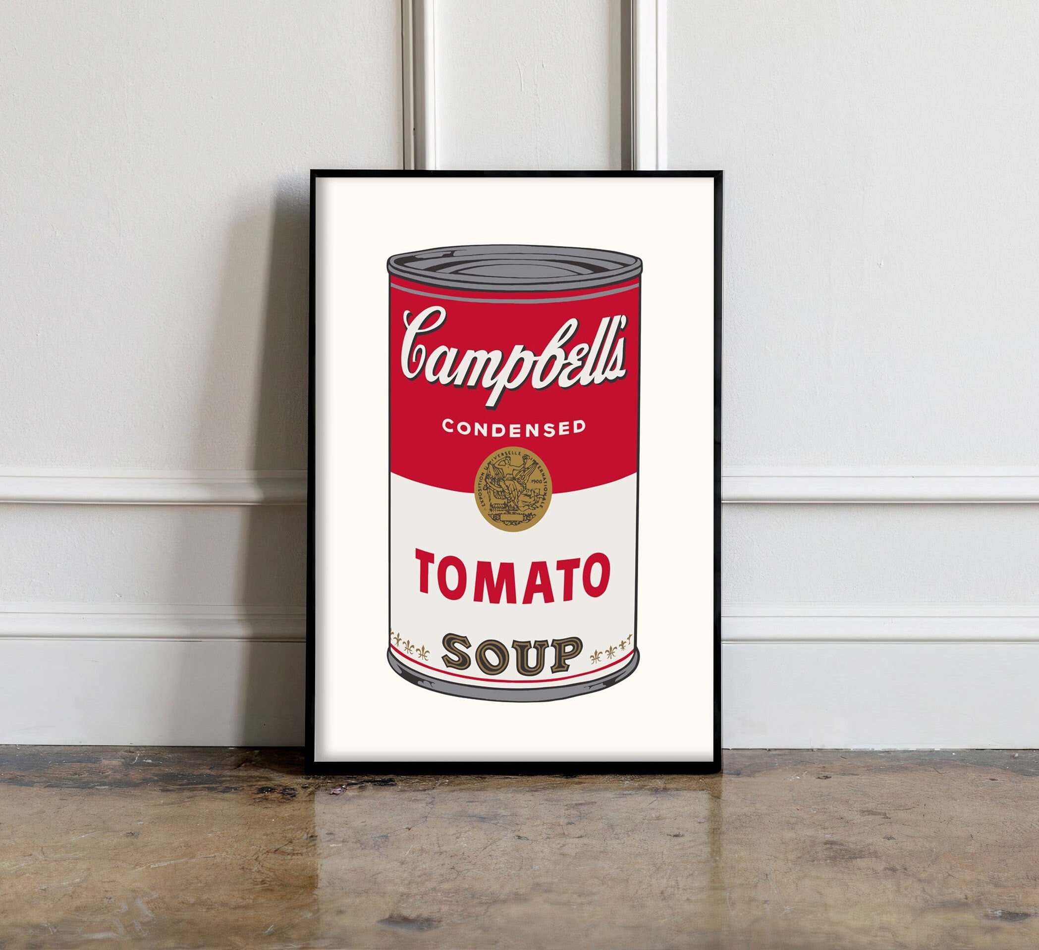 Andy Warhol Tomato Soup Pop Art Poster Andy Warhol Tomato - Etsy UK