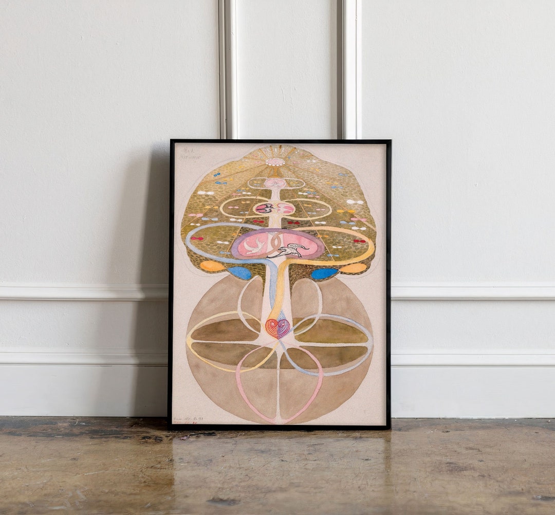 Hilma Af Klint Art Print, Hilma Af Klint Poster, Abstract Poster, Art ...