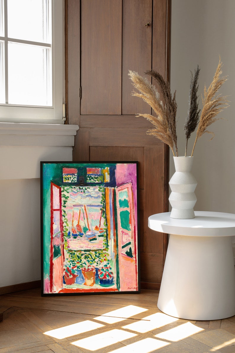 Henri Matisse Poster Open Window Poster Matisse Wall Art - Etsy