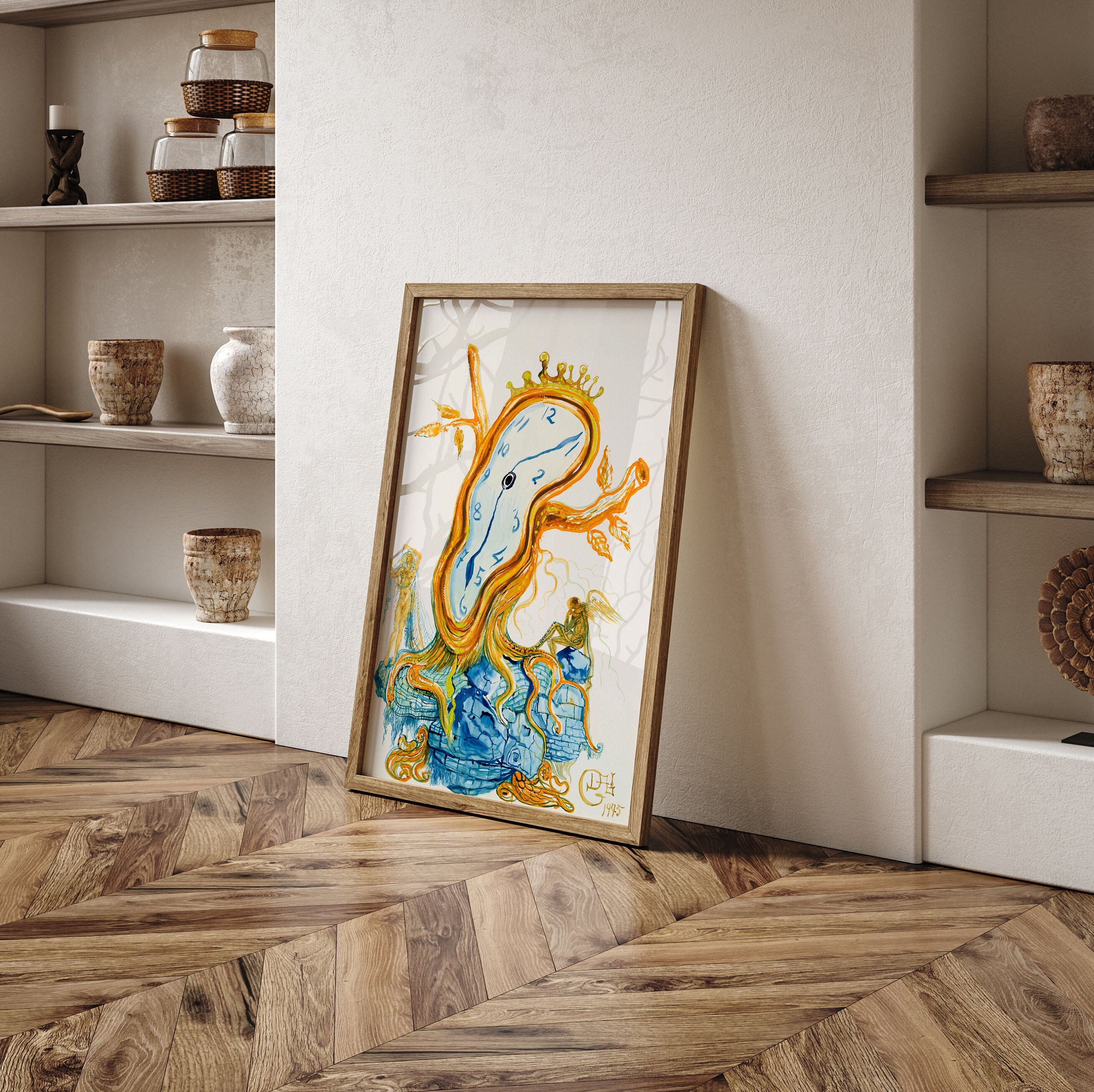 Salvador Dali Print Salvador Dali Exhibition Poster Dali - Etsy