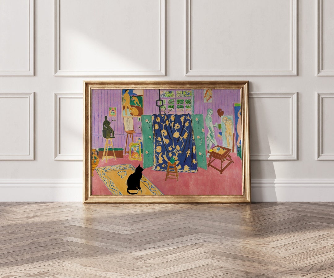 Henri Matisse Pink Studio 1911 Poster Henri Matisse Poster - Etsy