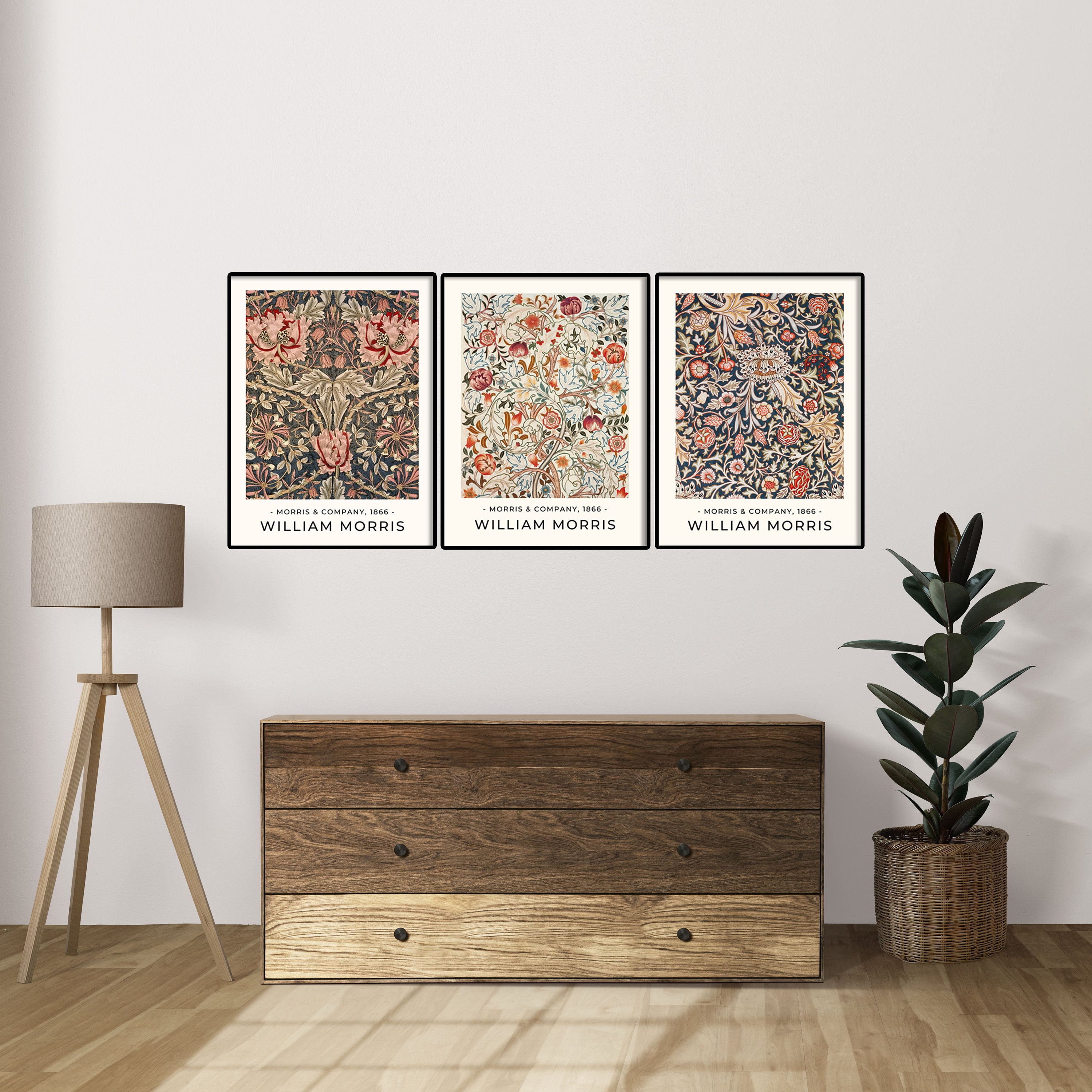 SET OF 3 William Morris Posters William Morris Print William - Etsy