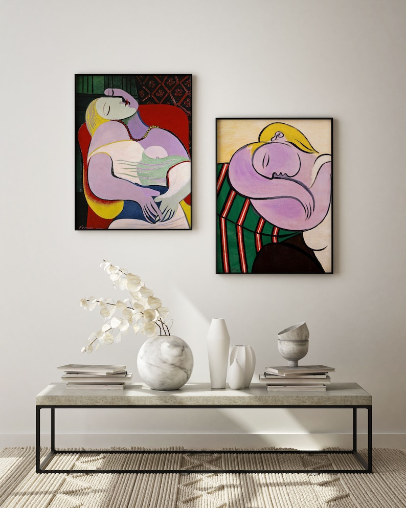SET OF 2 Pablo Picasso Exhibition Posters, Pablo Picasso Exhibition ...