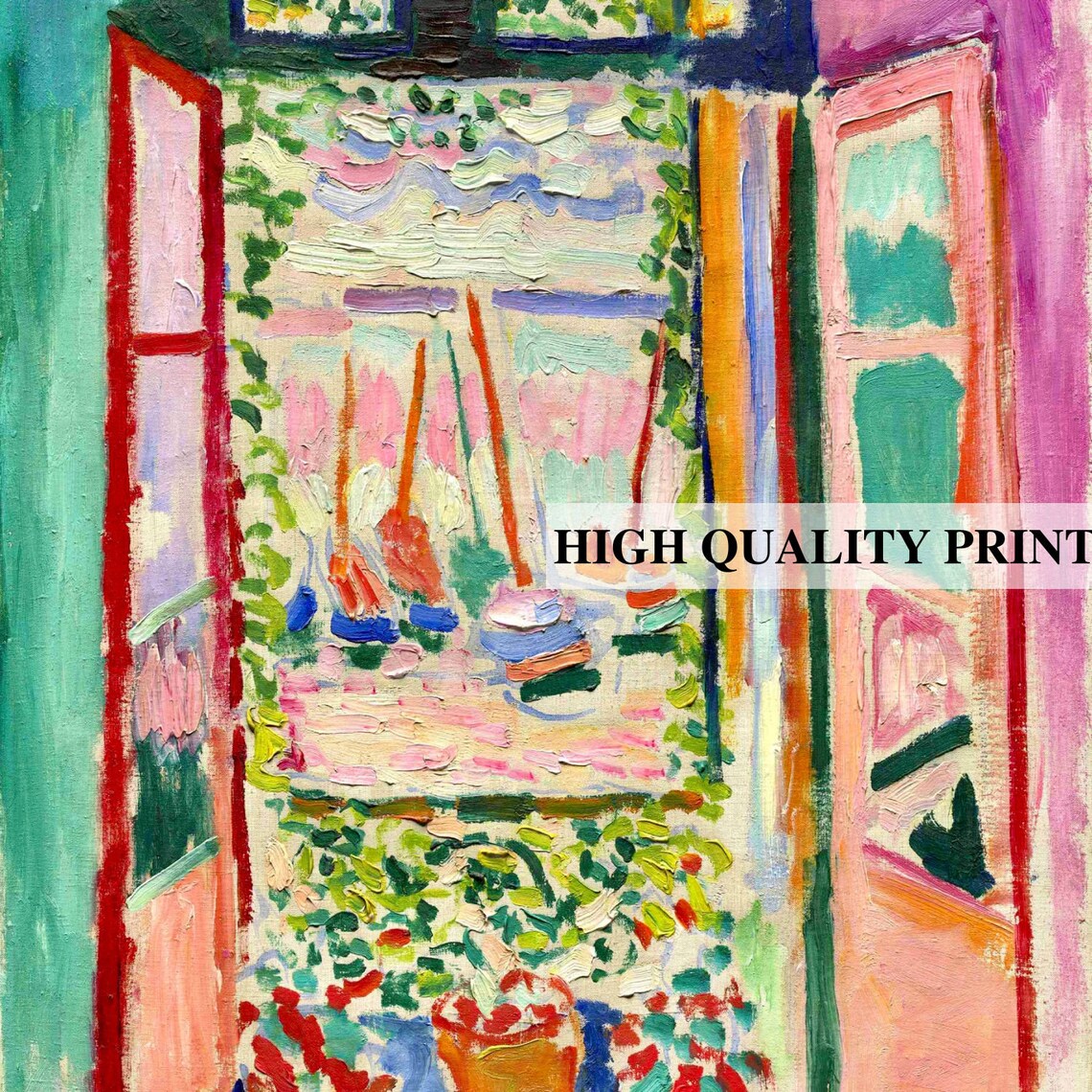 SET OF 3 Henri Matisse Posters Open Window Poster View of | Etsy