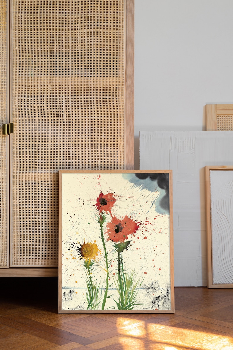 Salvador Dali Spring Explosive 1965 Print Salvador Dali - Etsy Canada