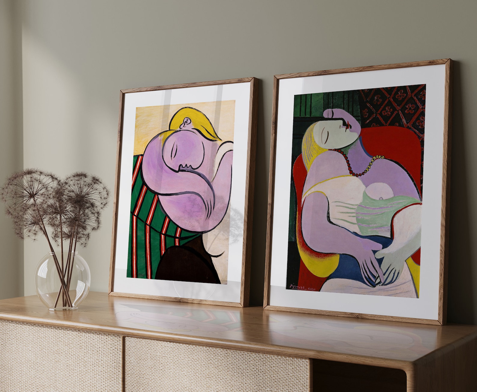 SET OF 2 Pablo Picasso Exhibition Posters, Pablo Picasso Exhibition ...