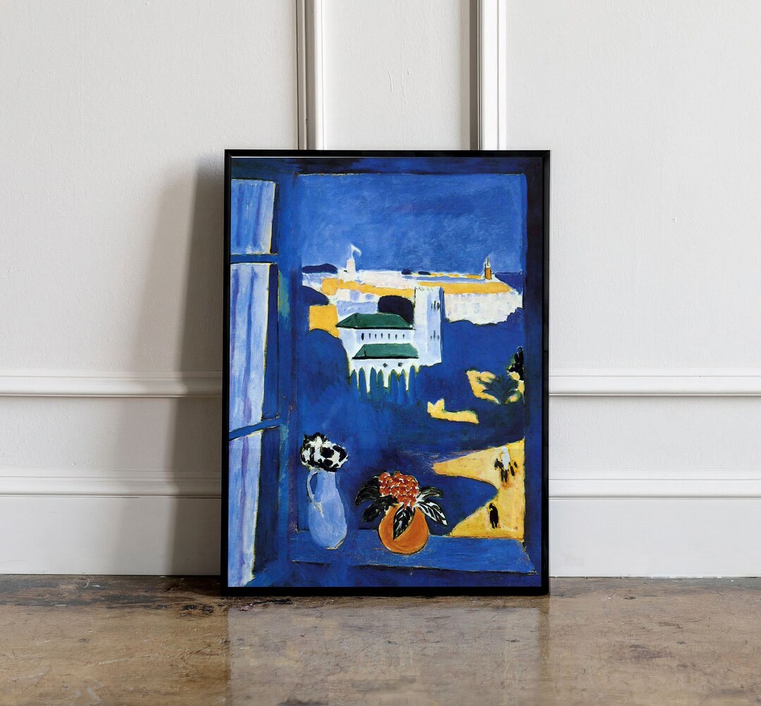 Henri Matisse Window at Tangier Poster, Henri Matisse Wall Art, Henri ...
