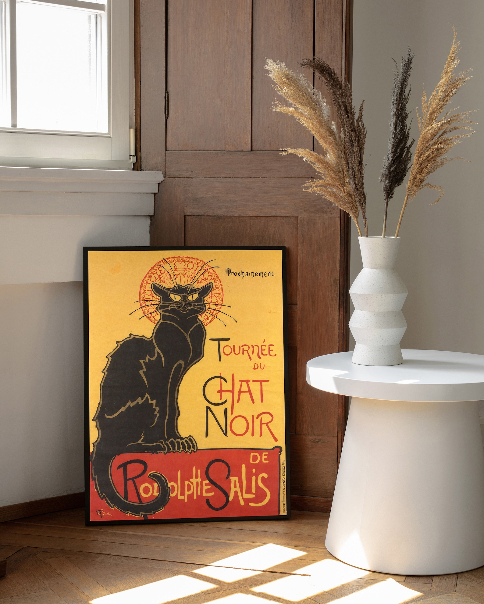 Vintage Poster Tournee Du Chat Noir, Le Chat Noir Print, Cat Print, Cat ...