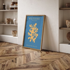 Henri Matisse Art Print, Matisse Poster, Minimalist Neutral Wall Art ...