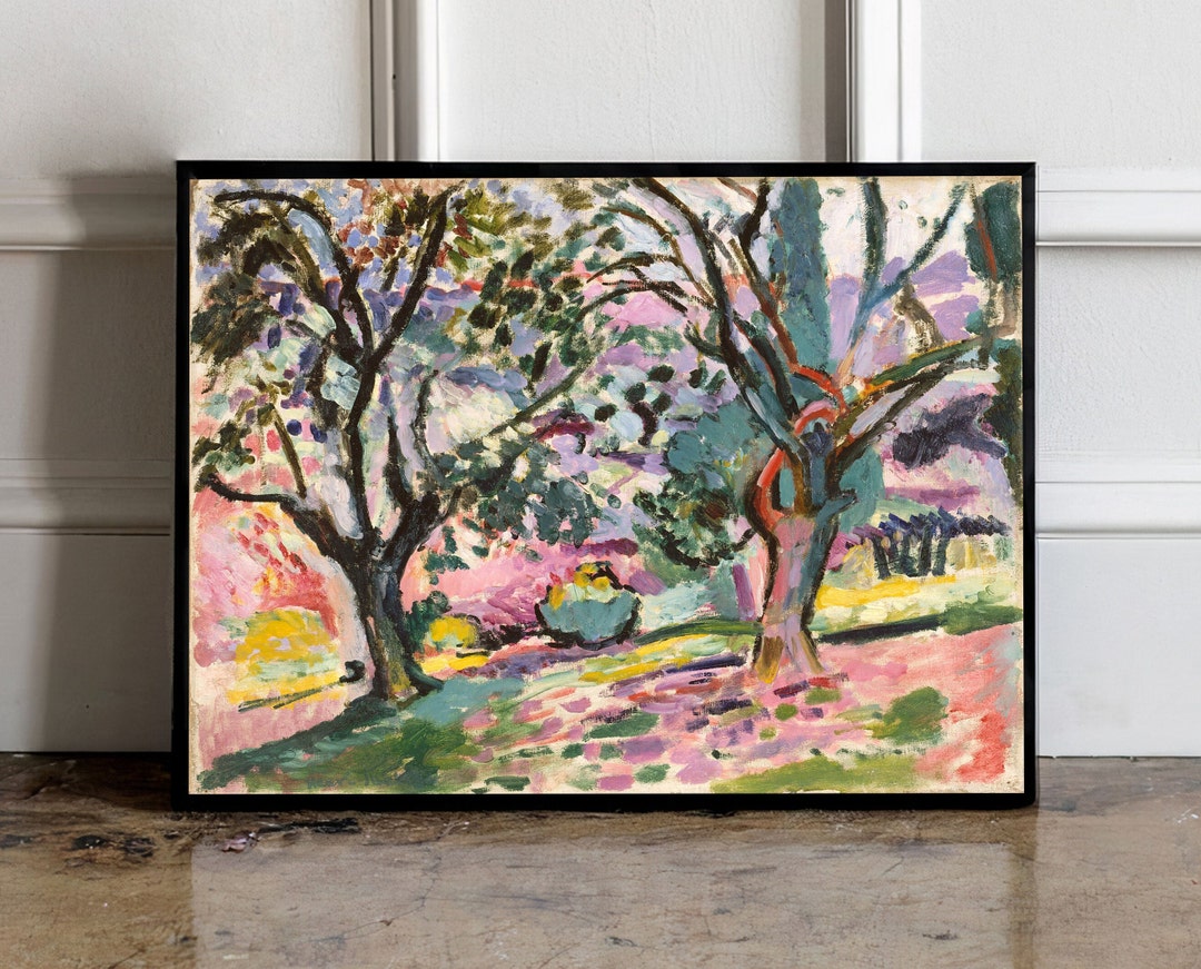 Henri Matisse Olive Trees at Collioure Poster Henri Matisse - Etsy