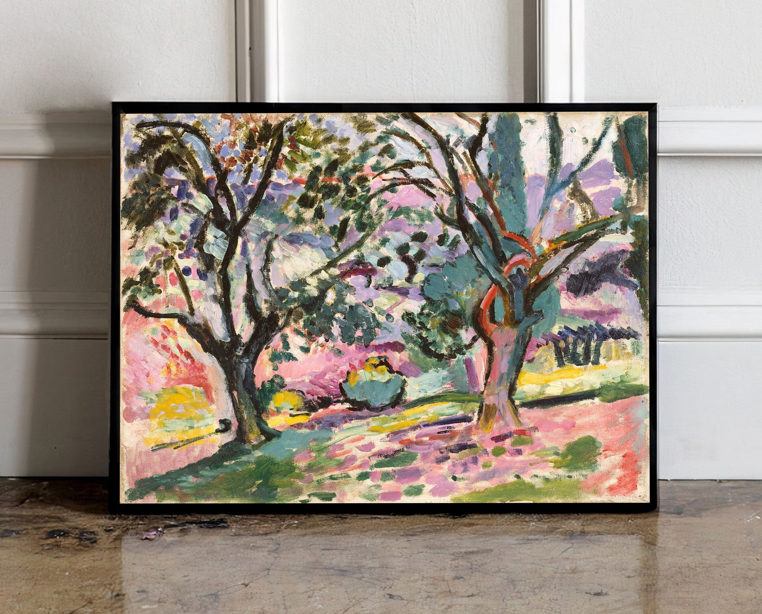 Henri Matisse Olive Trees at Collioure Poster Henri Matisse - Etsy UK