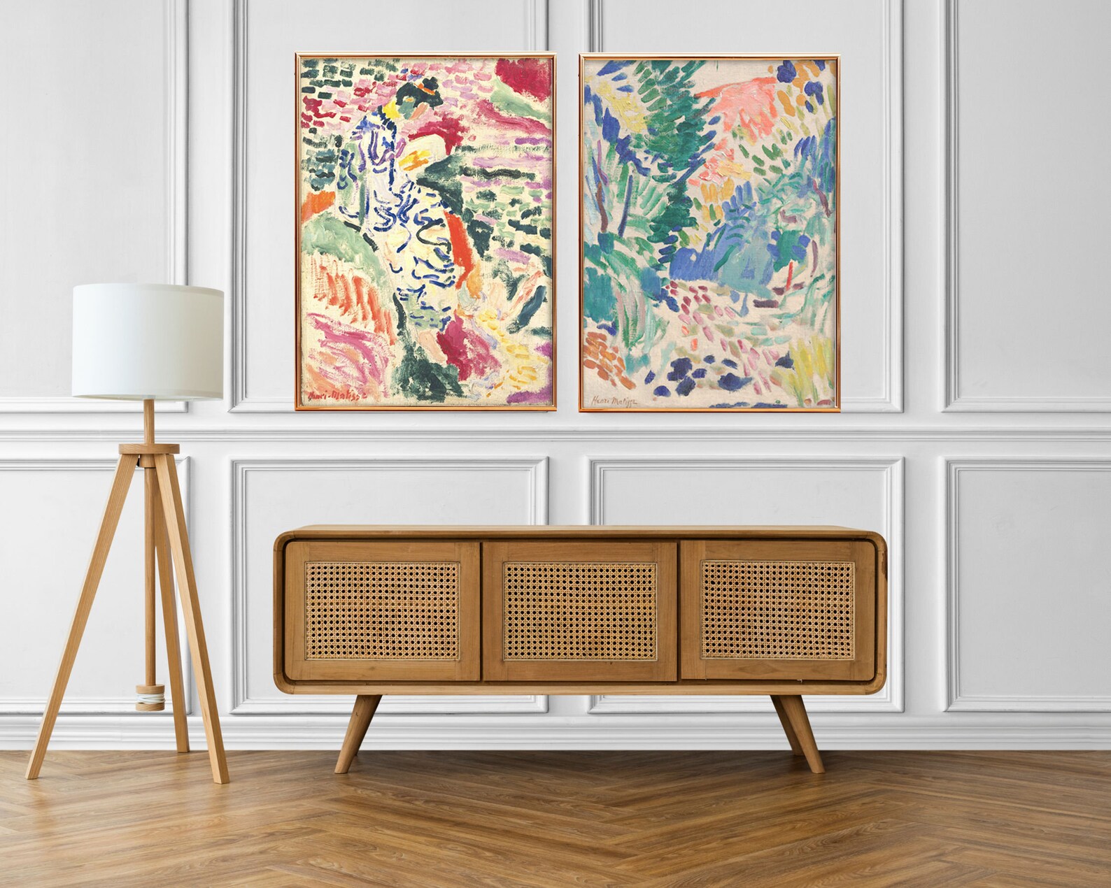 SET OF 2 Henri Matisse Poster View of Collioure Print Henri - Etsy