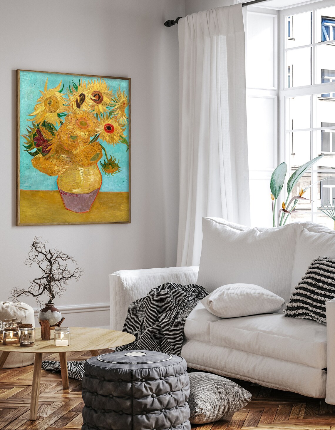 Vincent Van Gogh Posters Sunflower Poster Van Gogh Wall Art - Etsy