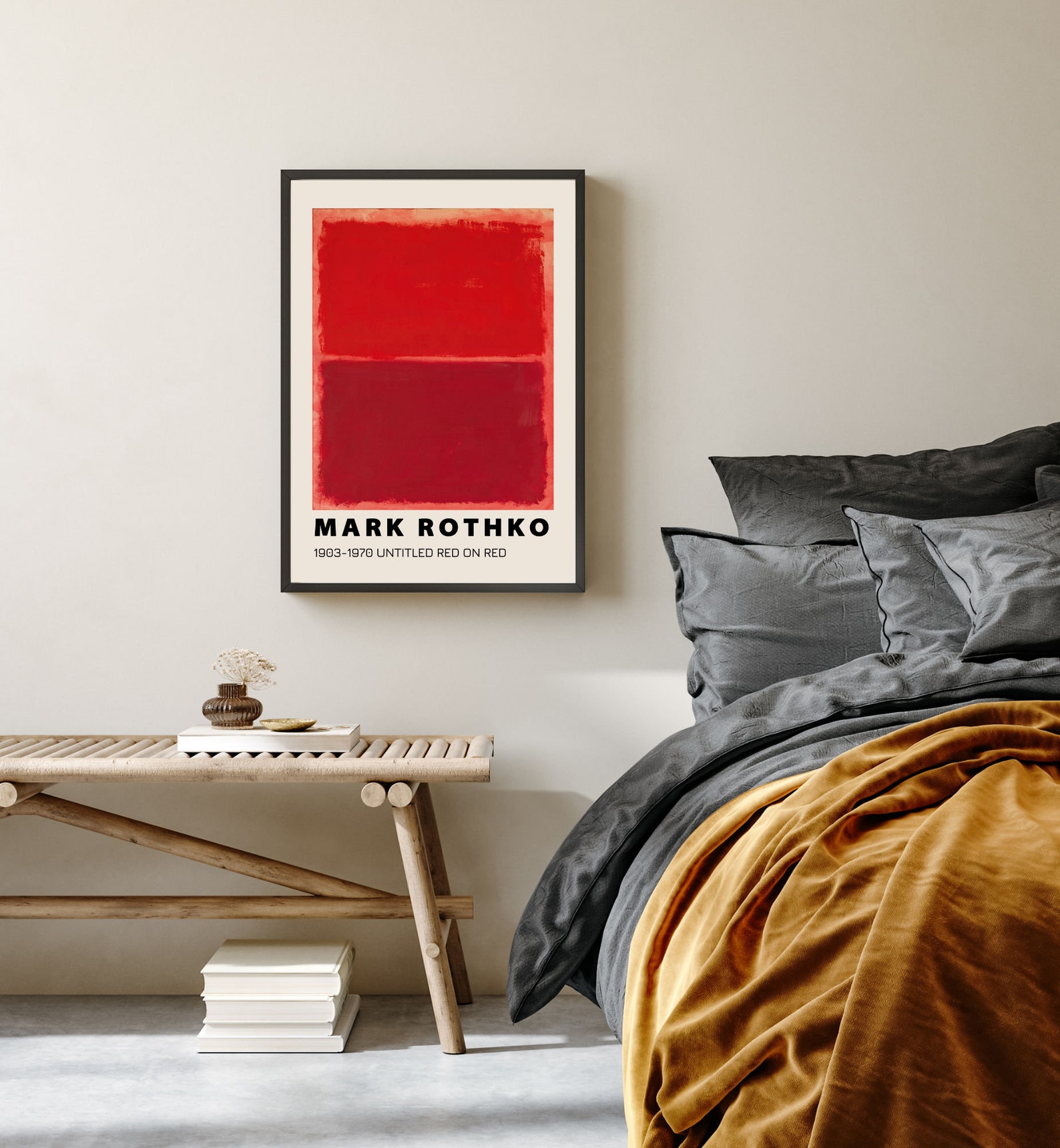 Mark Rothko Exhibition Poster Mark Rothko Art Print Abstract - Etsy