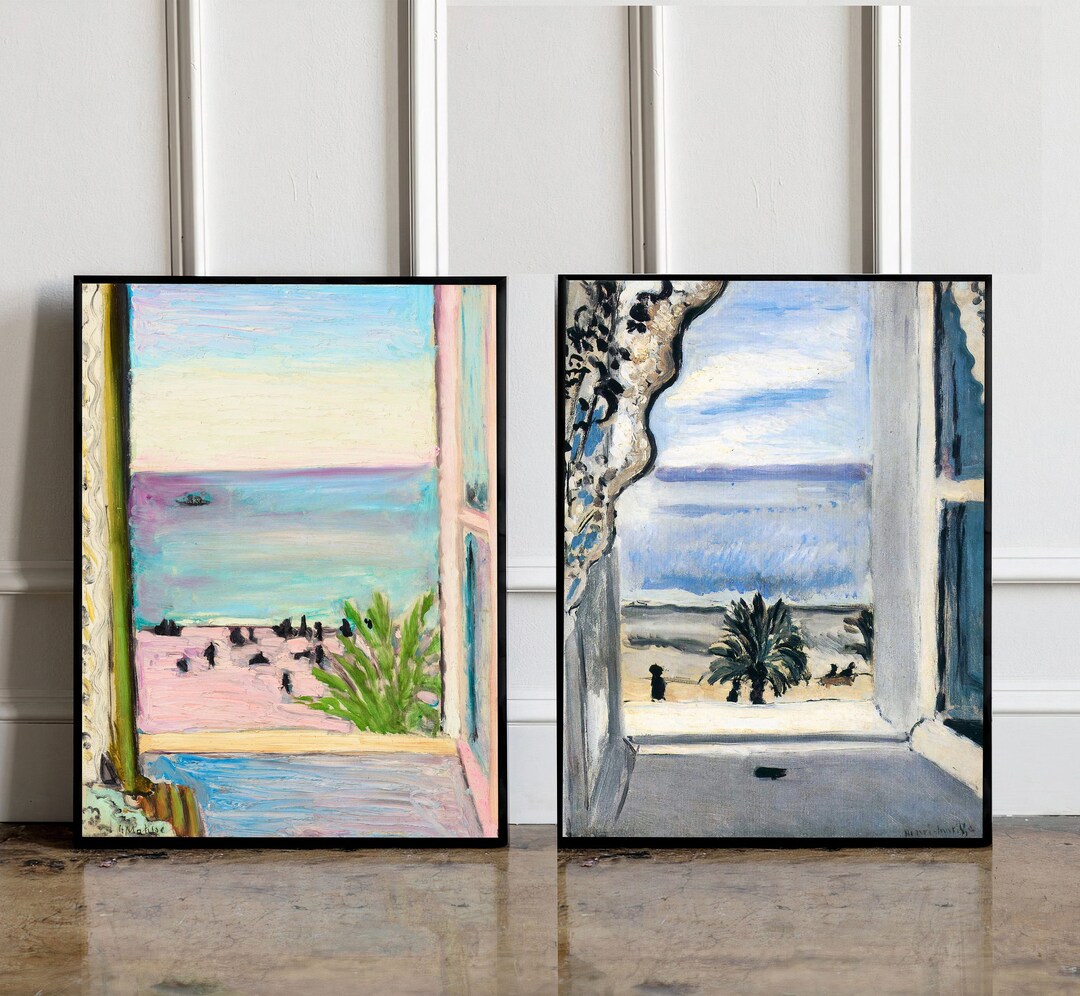 SET of 2 Henri Matisse the Open Window Posters, Henri Matisse ...