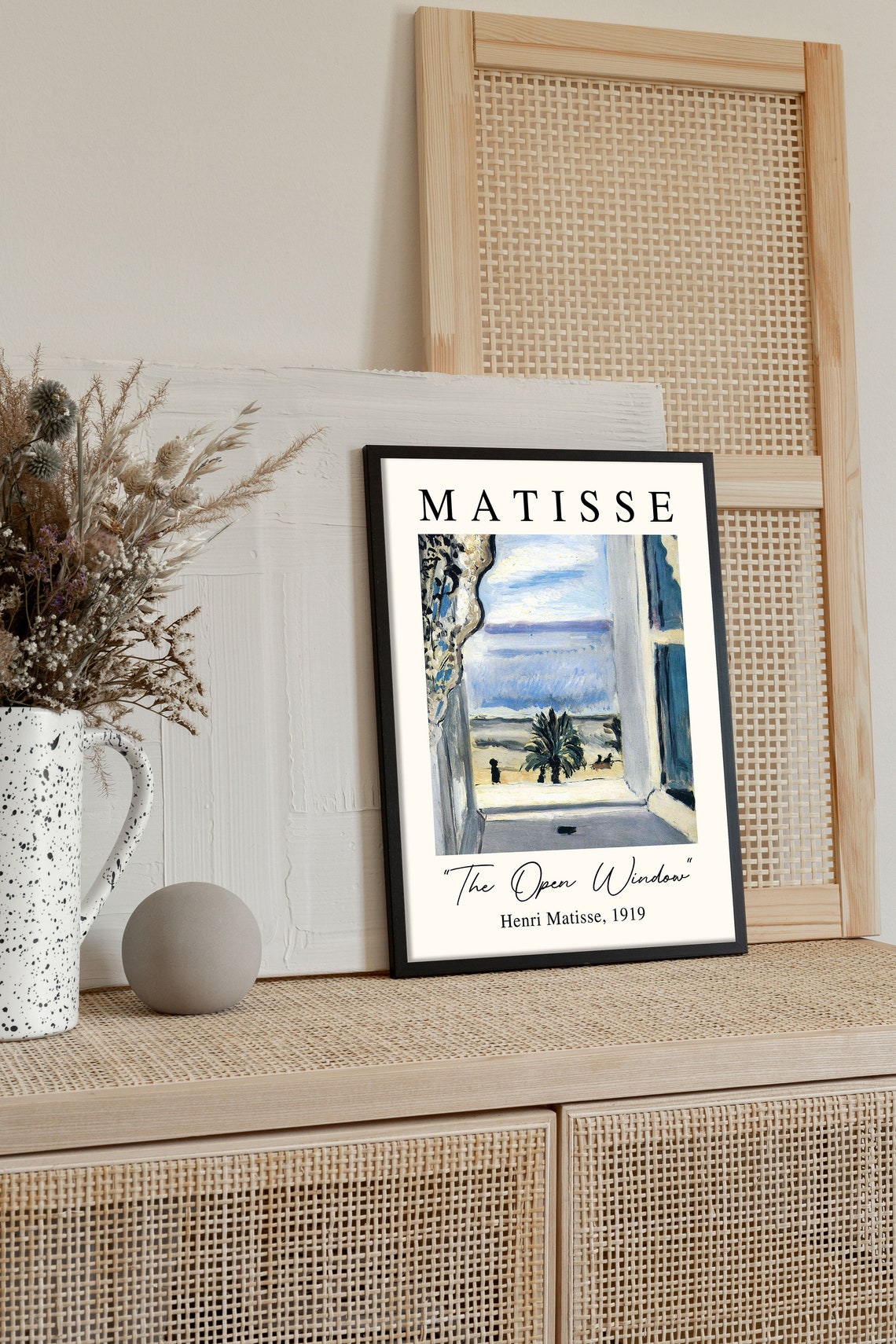 Henri Matisse Poster the Open Window Poster Henri Matisse - Etsy