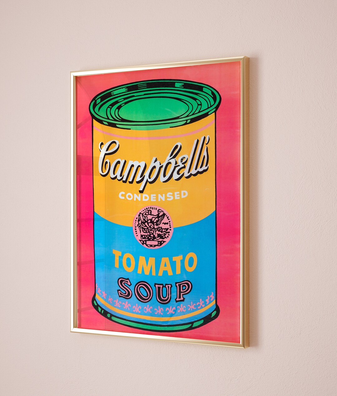 Andy Warhol Tomato Soup Pop Art Poster Andy Warhol Tomato Soup Print Andy Warhol Tomato Soup Pop Art Poster Andy Warhol Tomato Soup Print