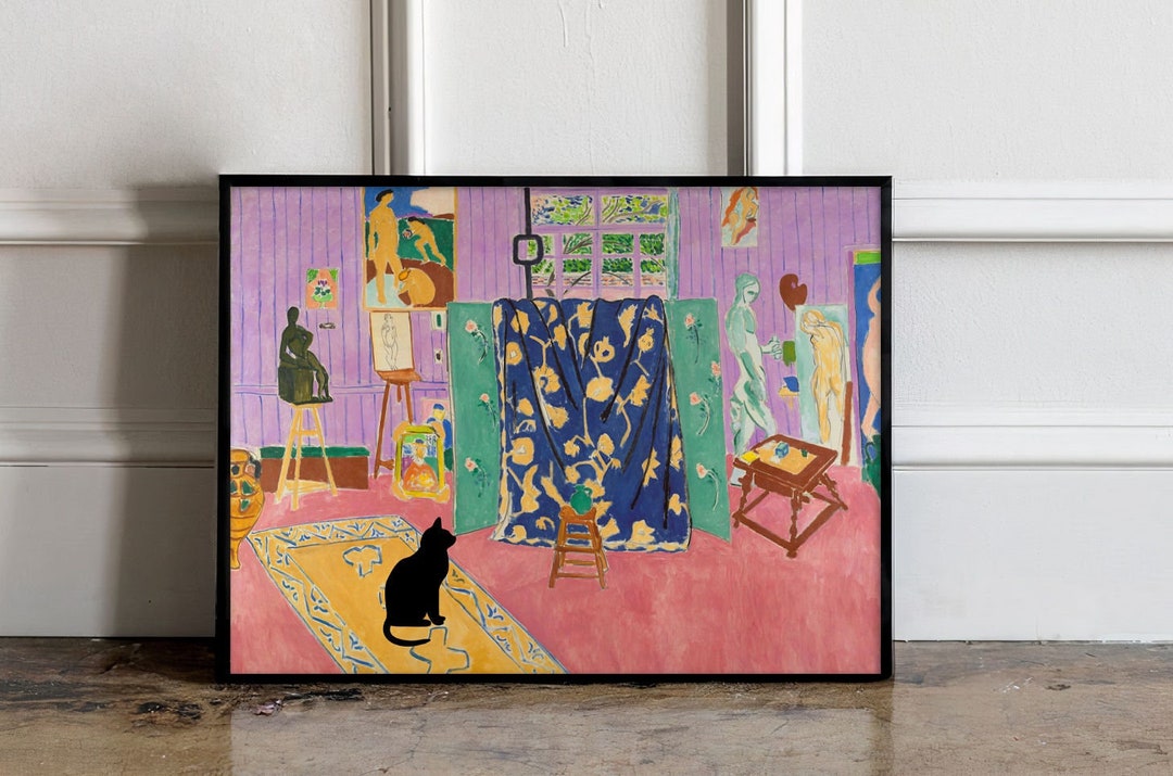 Henri Matisse Pink Studio 1911 Poster Henri Matisse Poster - Etsy