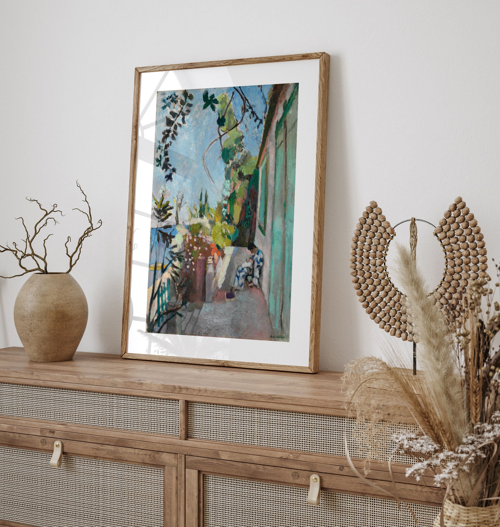 Henri Matisse the Terrace Saint-tropez Poster, Henri Matisse Wall Art ...
