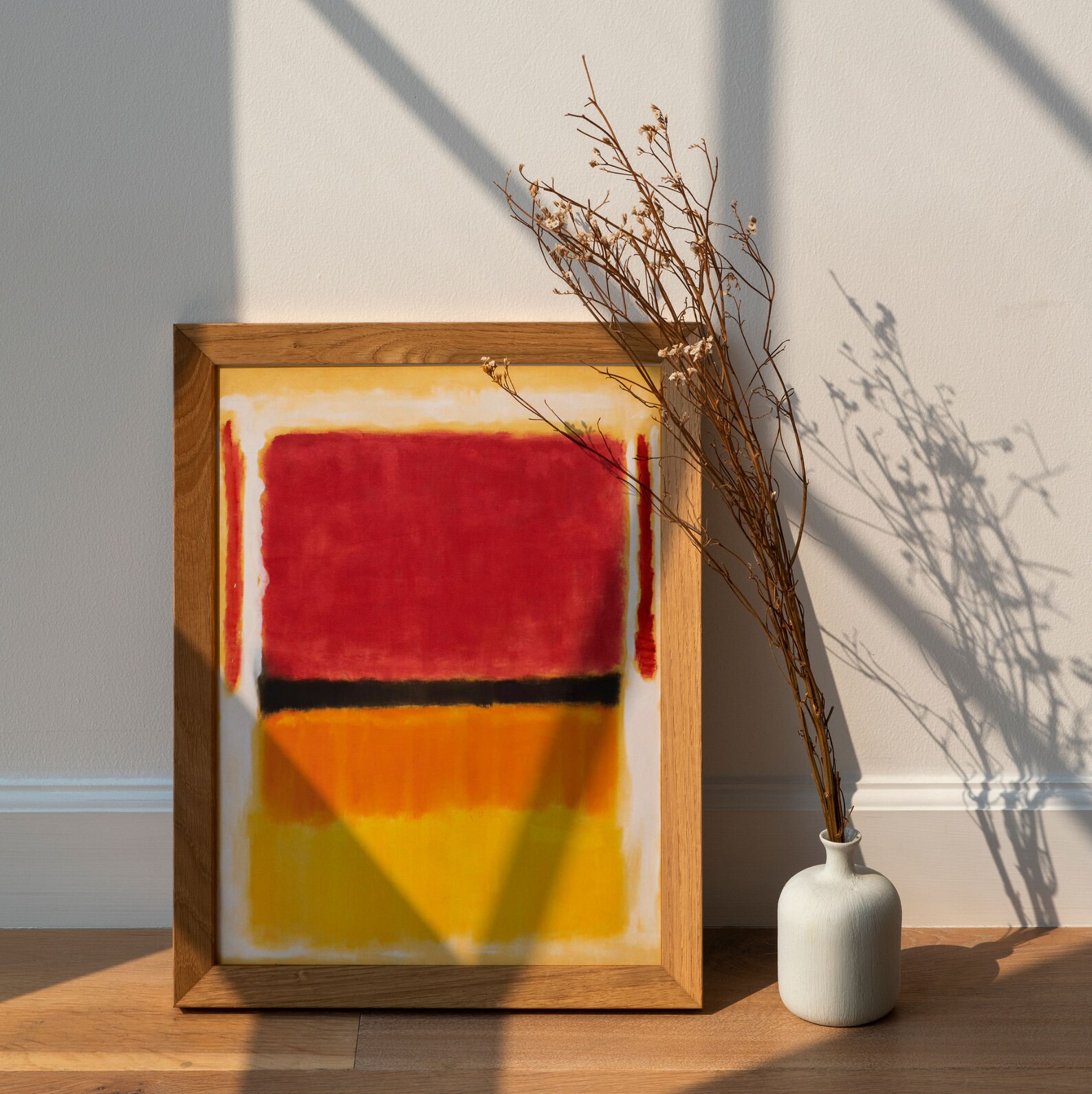 Mark Rothko Exhibition Poster, Mark Rothko Art Print, Abstract Art ...